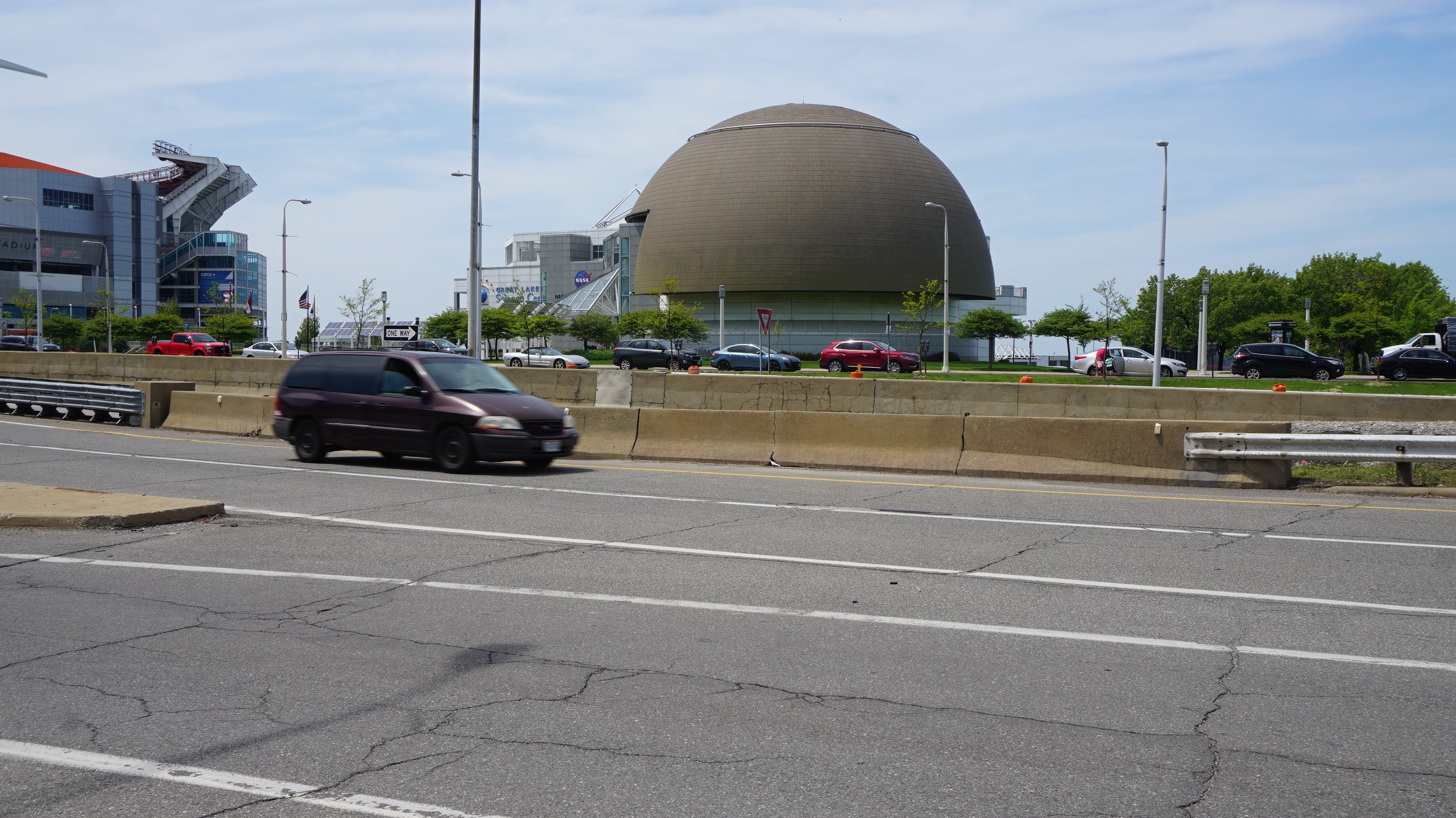 Locations Hub - Downtown Cleveland - North Coast Municipal Parking Lot