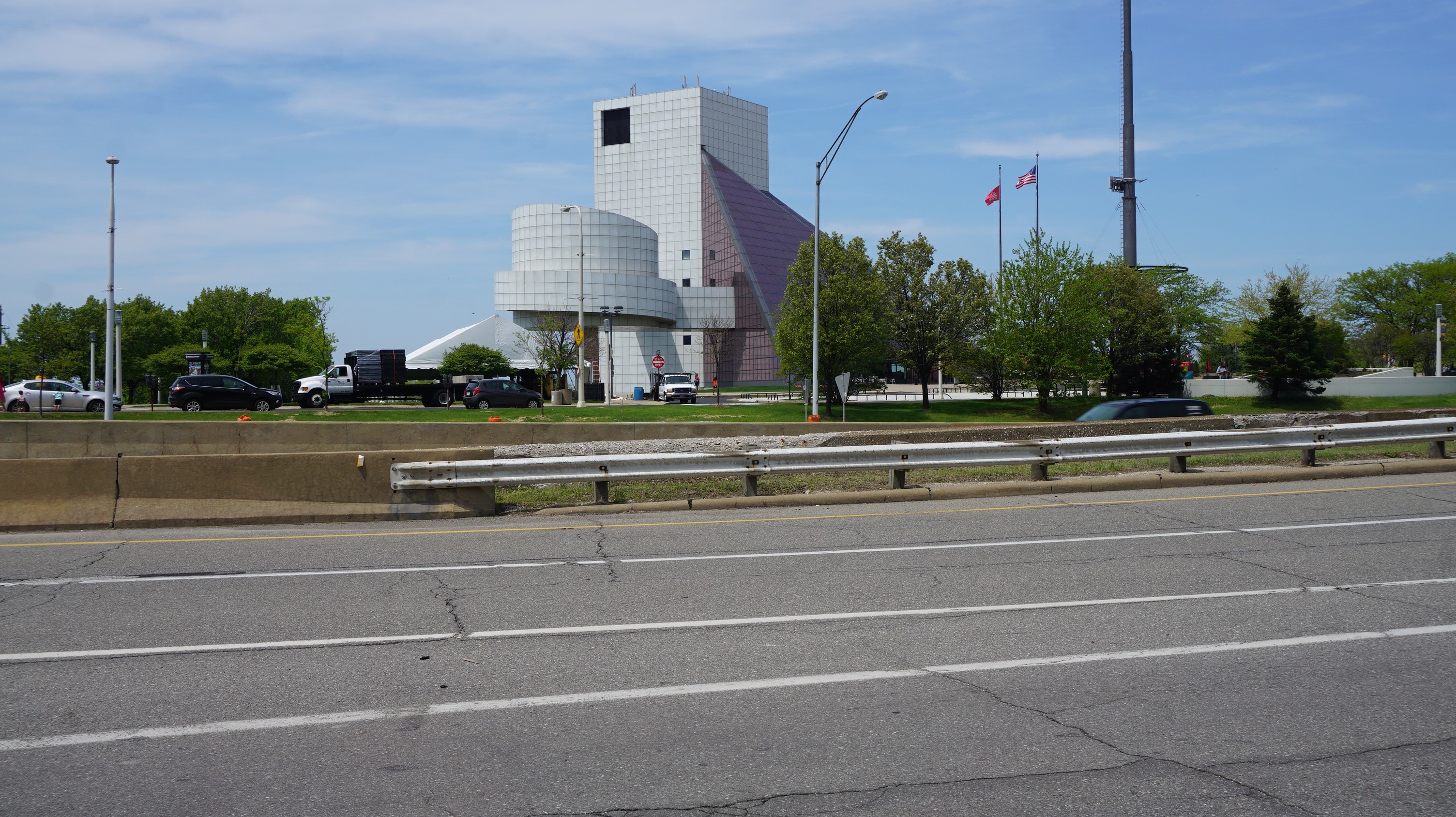 Locations Hub - Downtown Cleveland - North Coast Municipal Parking Lot