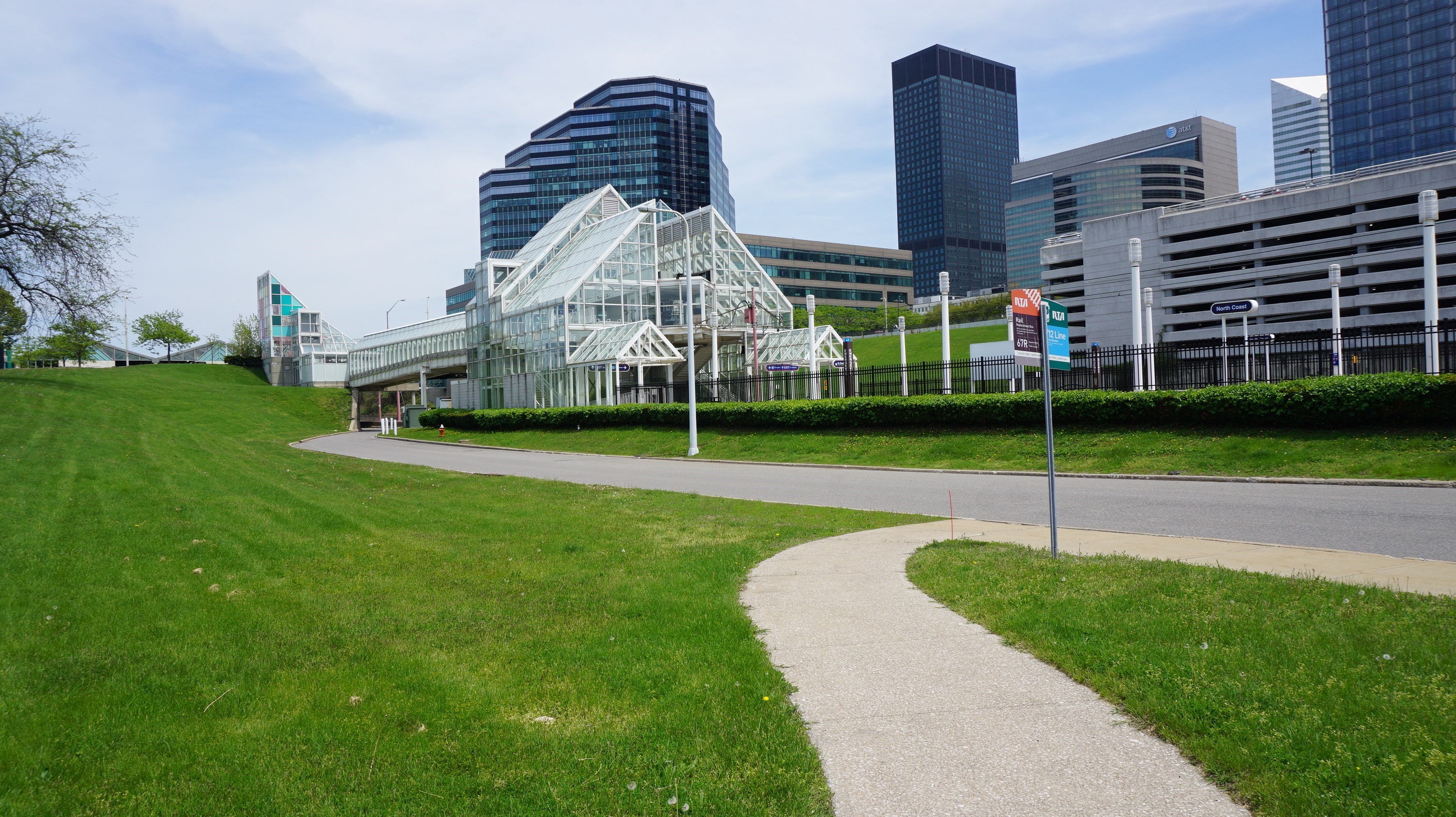 Locations Hub - Downtown Cleveland - North Coast Municipal Parking Lot